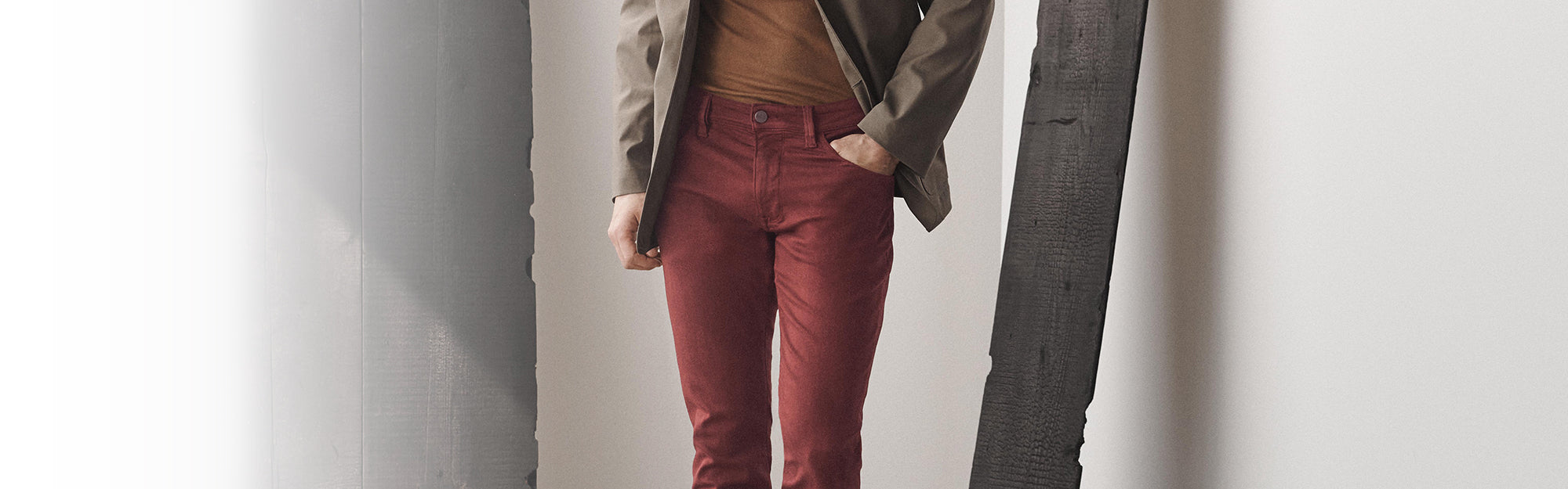 Charisma Color Comfort Pants for Men | 34 Heritage